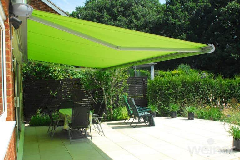 Opal Design II kassettemarkise fra Weinor ⎮ Kvalitetsmarkiser ApS