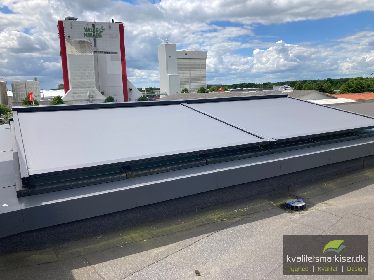 Renson Topfix VMS tagmarkiser, Køge - Kvalitetsmarkiser ApS